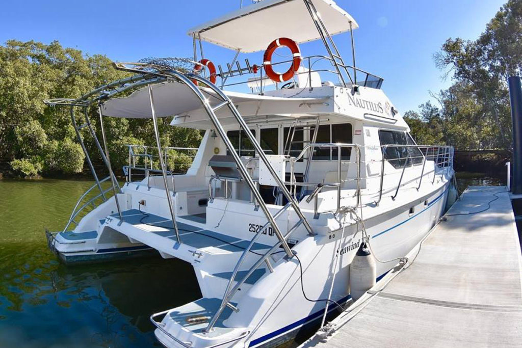 The Nautilus Power Catamaran – Moreton Bay Holidays Afloat